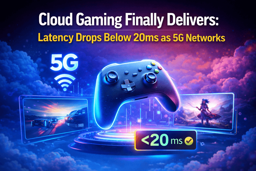 Cloud Gaming Finally Delivers: Latency Drops Below 20ms as 5G Networks ...